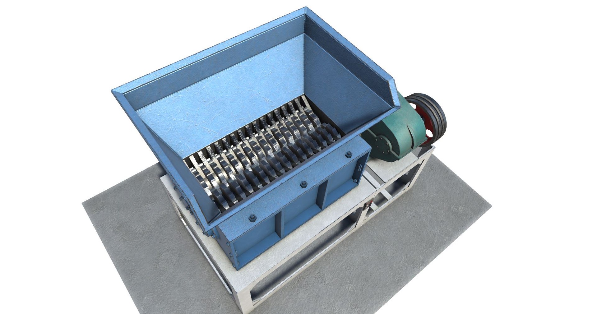 3D Metal Shredder LP - TurboSquid 1715509