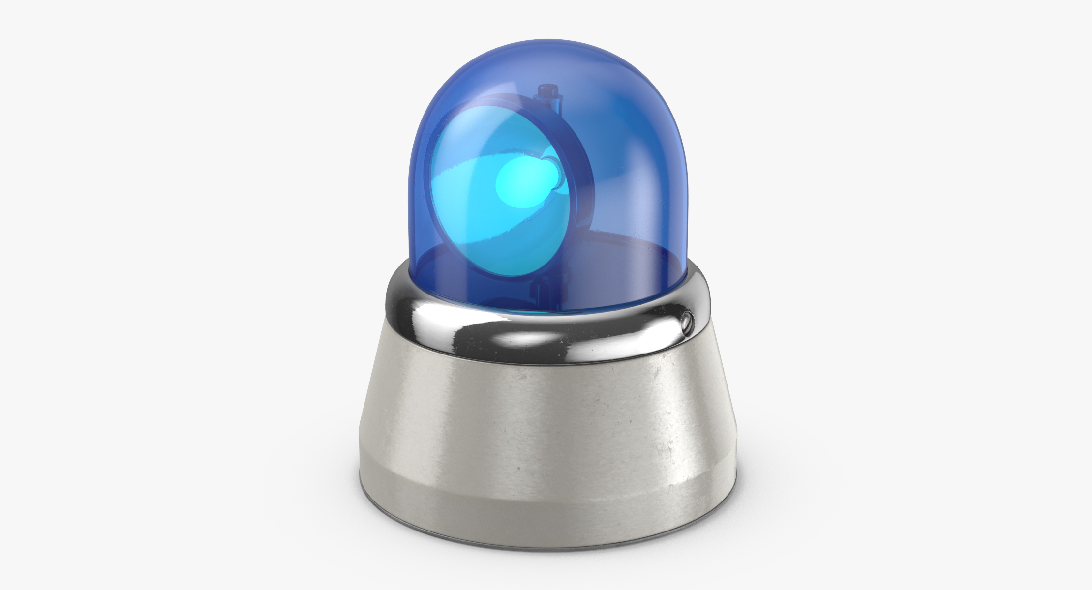 Modello 3D Car light (70s) - Blue Lit - TurboSquid 1157752