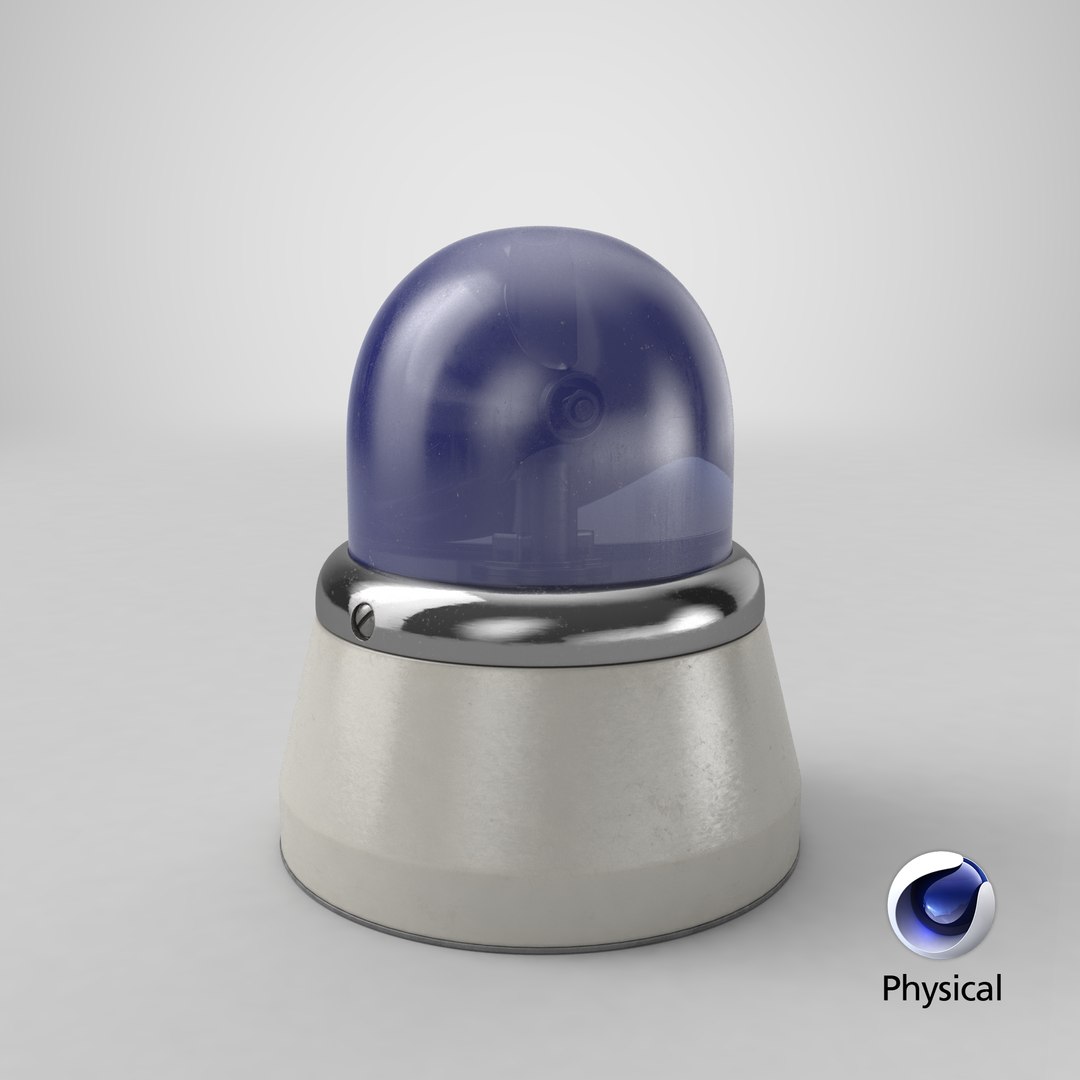 3D Car Light 70s Lit - TurboSquid 1157752