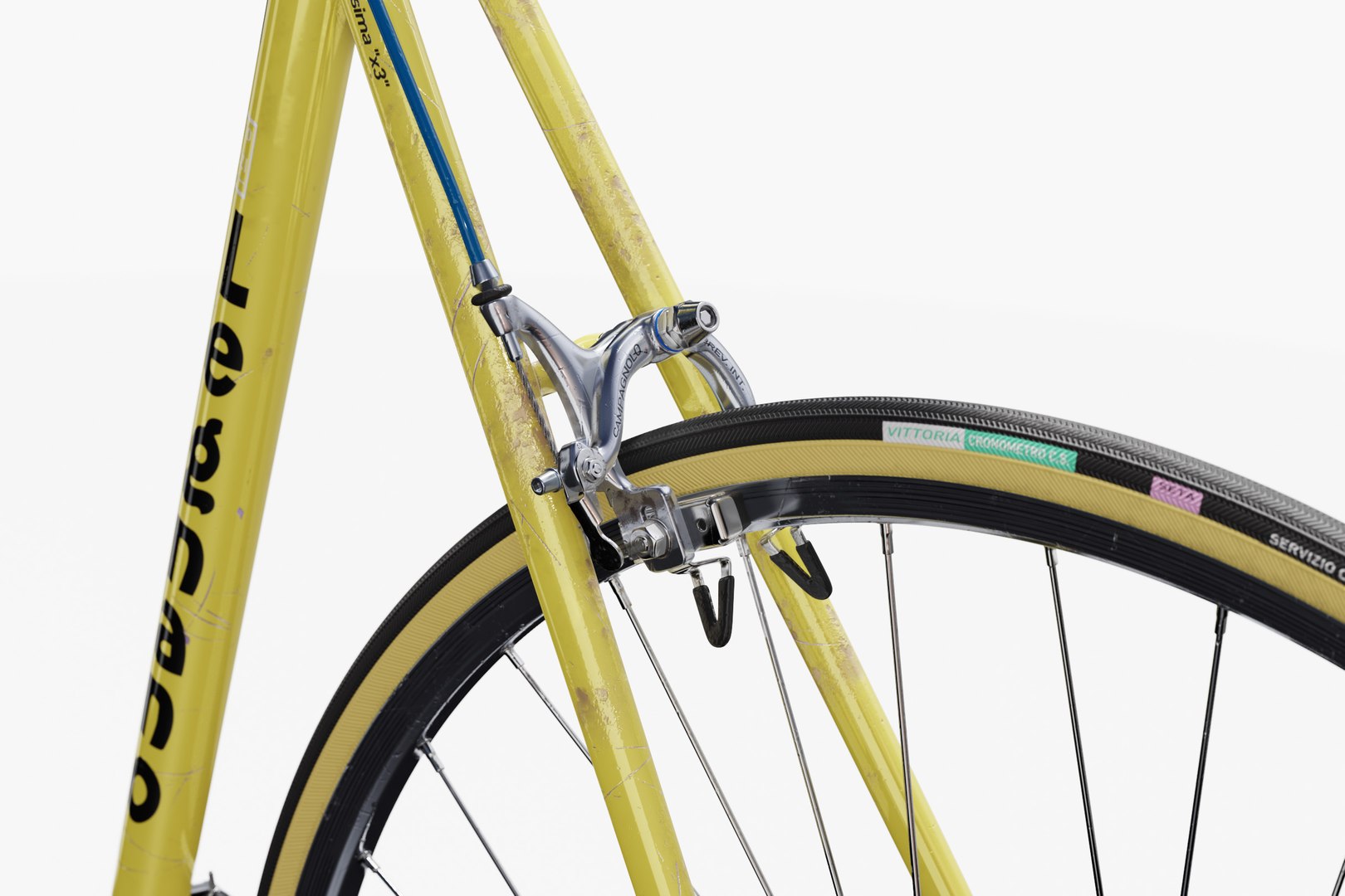 3D Vintage Race Bicycle - LEGNANO Model - TurboSquid 2348224