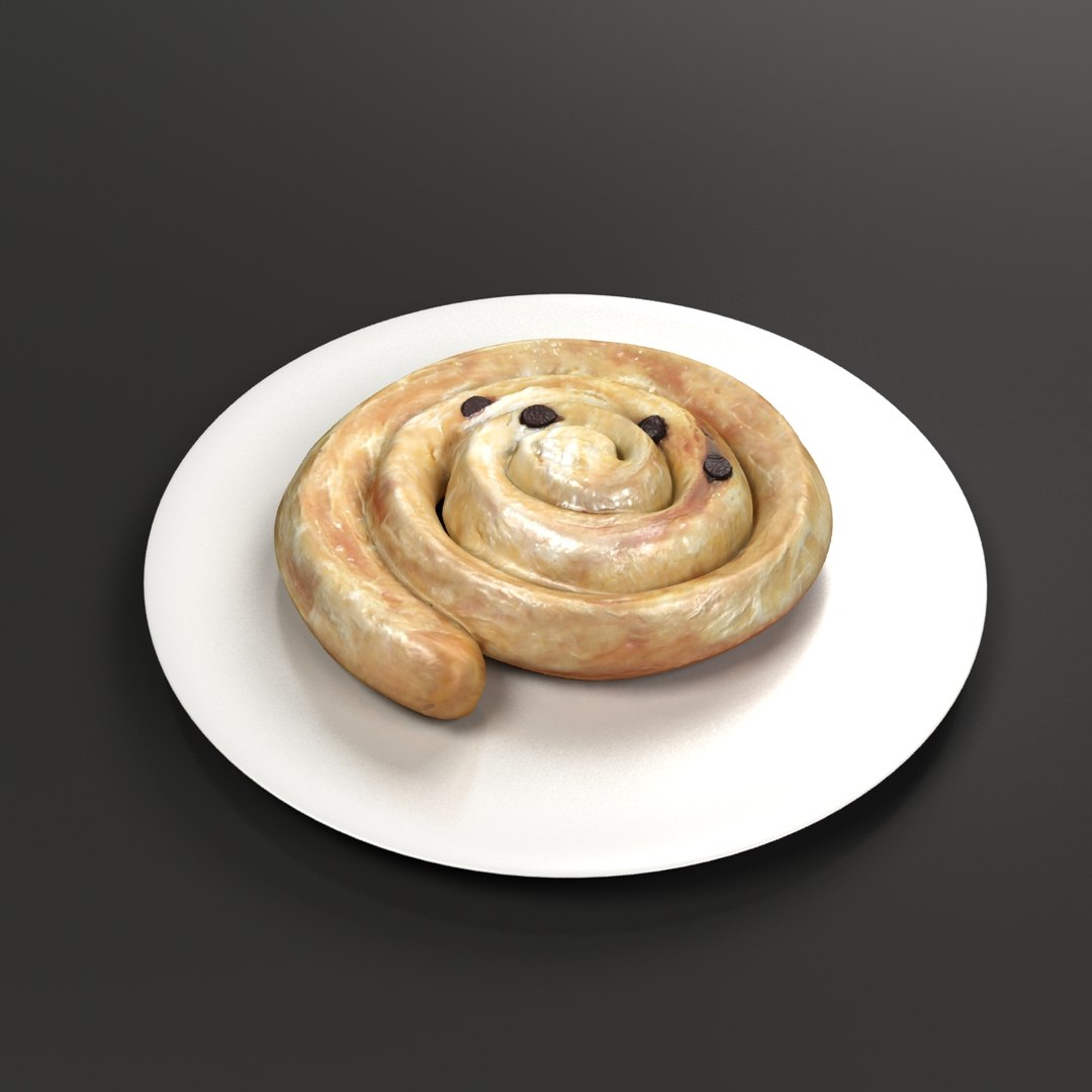 Free 3D model danish raisin - TurboSquid 1446942