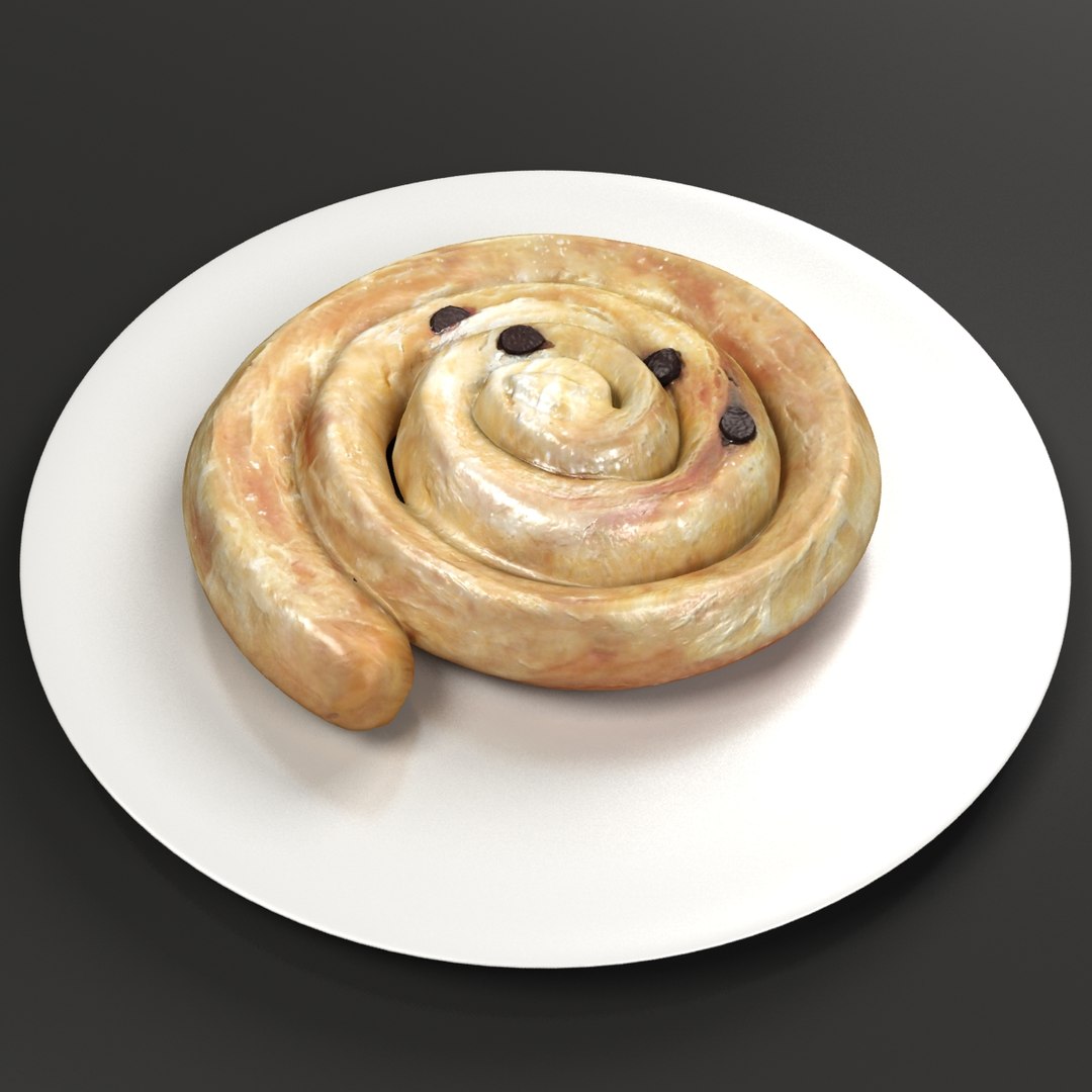 Free 3D model danish raisin - TurboSquid 1446942