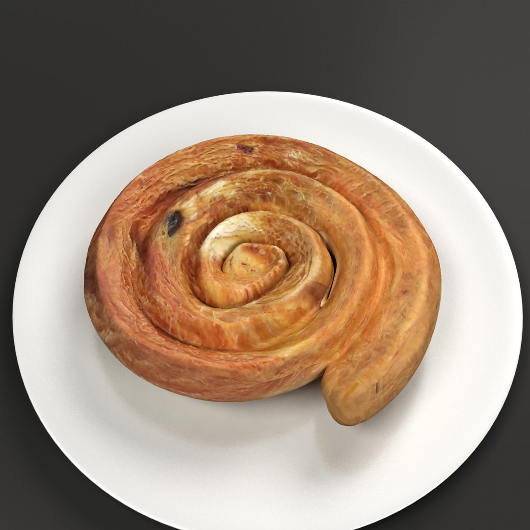 Free 3D model danish raisin - TurboSquid 1446942