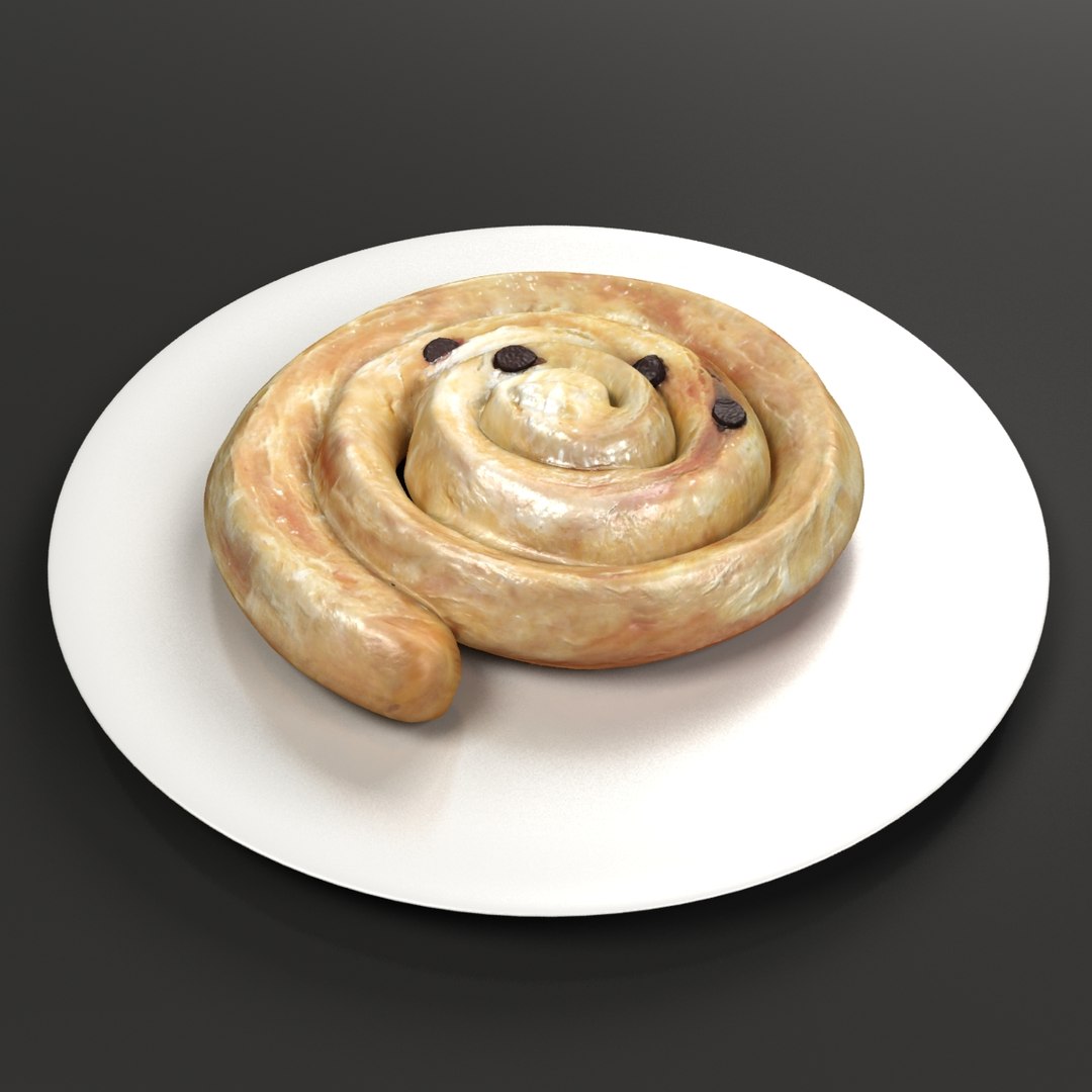 Free 3D model danish raisin - TurboSquid 1446942