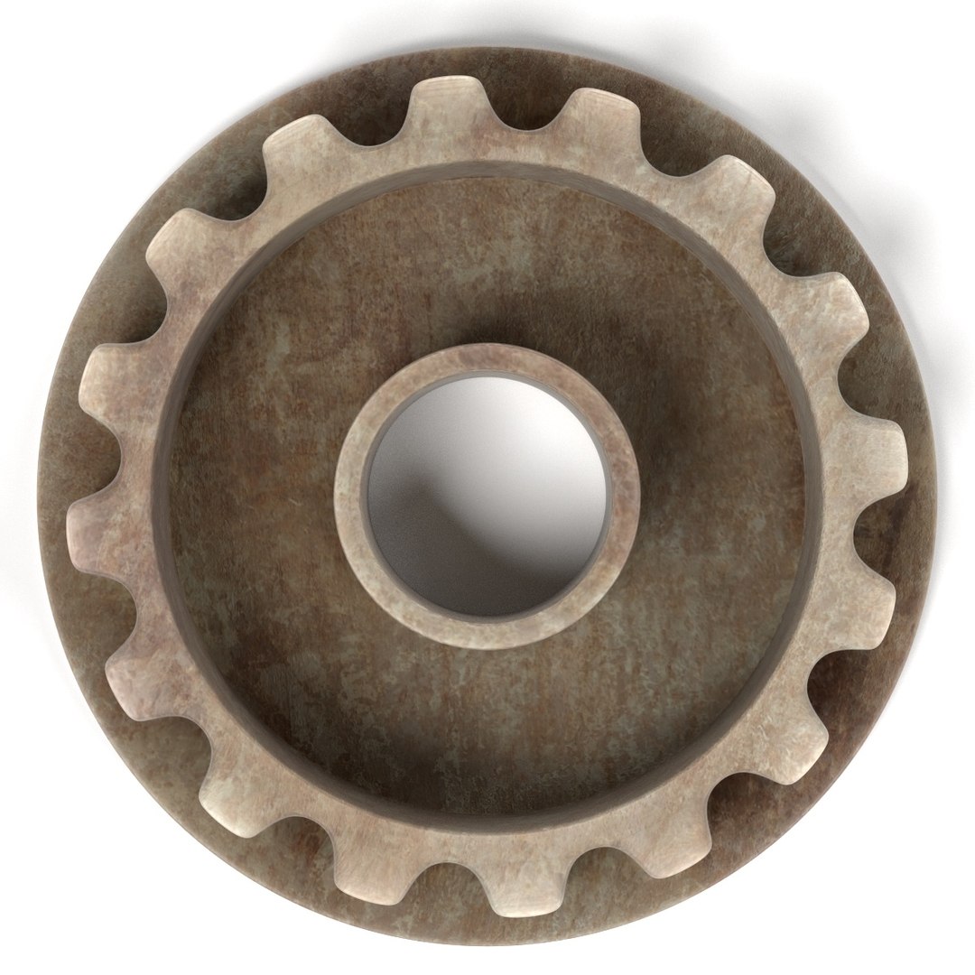 3d model gear wheel