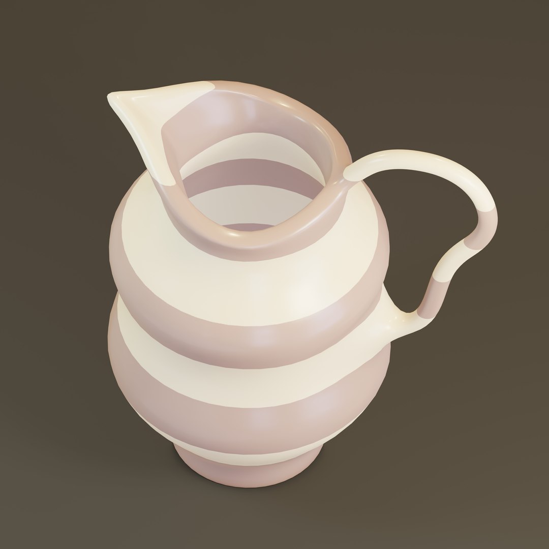 Pitcher color model - TurboSquid 1627964