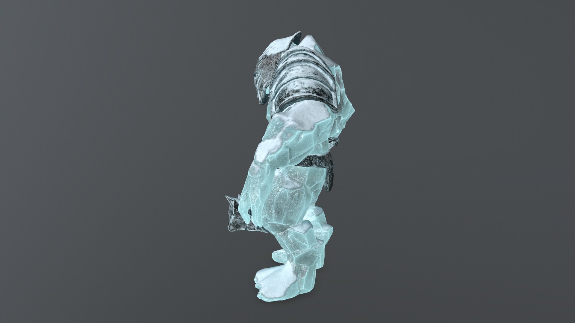 3D Ice Monster Model - TurboSquid 1915728