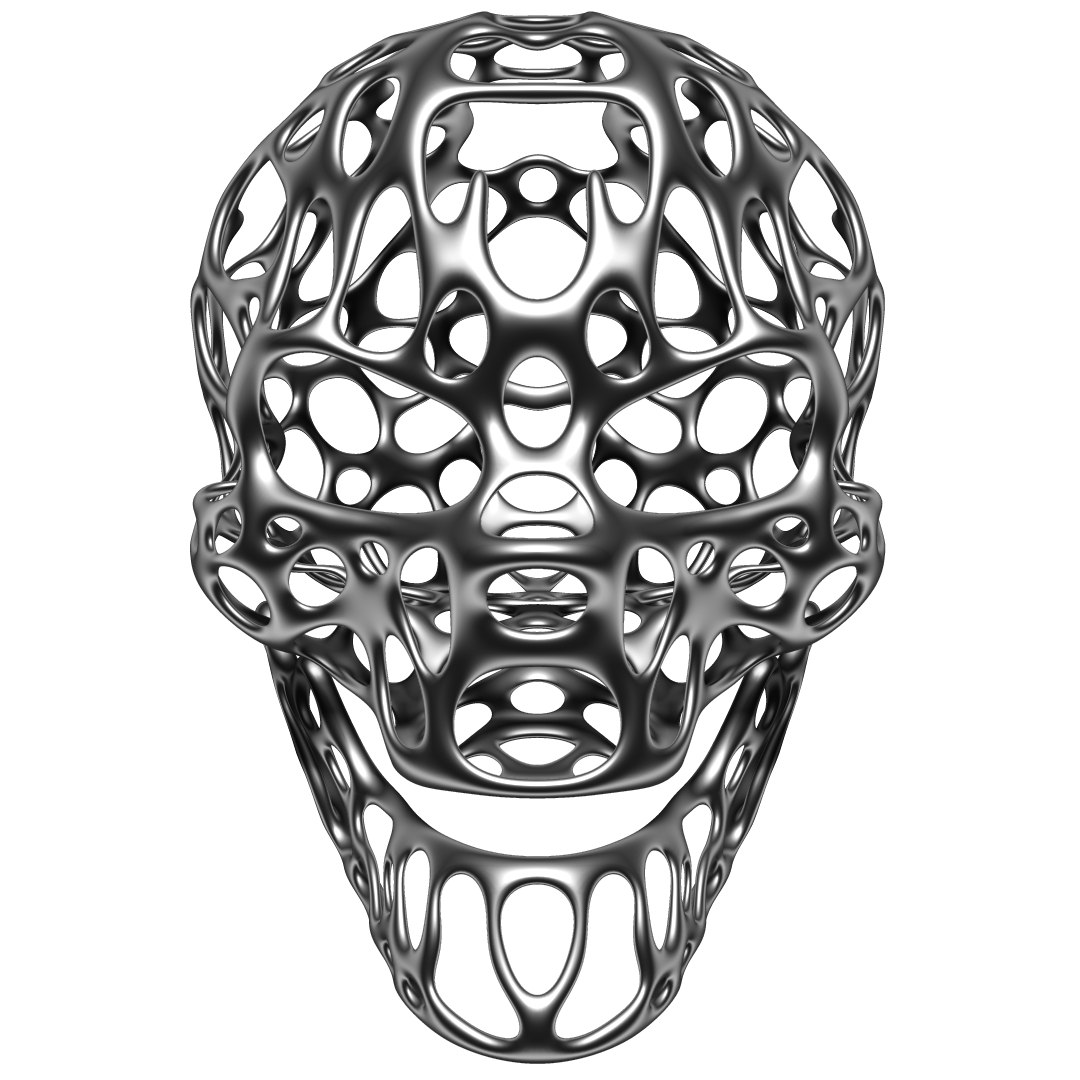 3d skull
