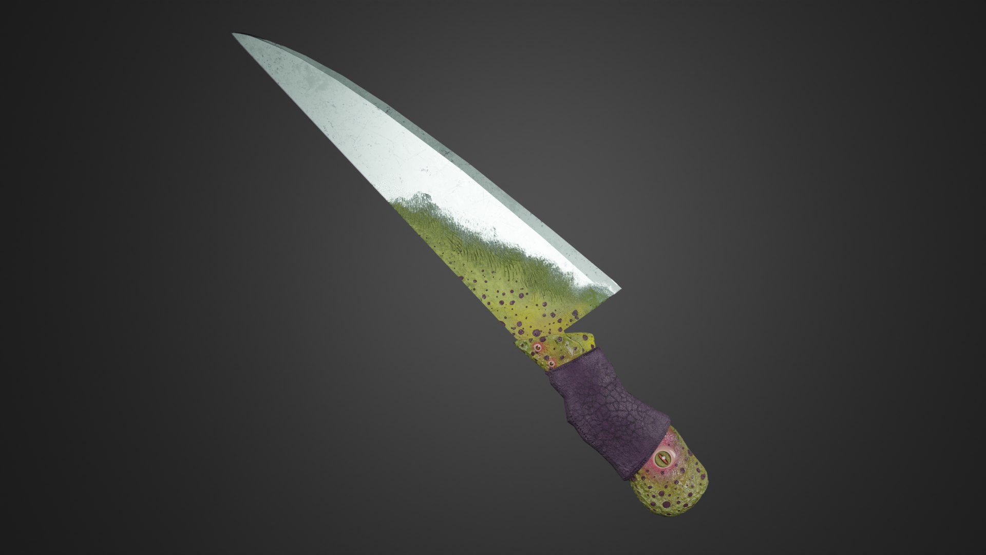 Alien Parasite Knife 3D Model - TurboSquid 1910035