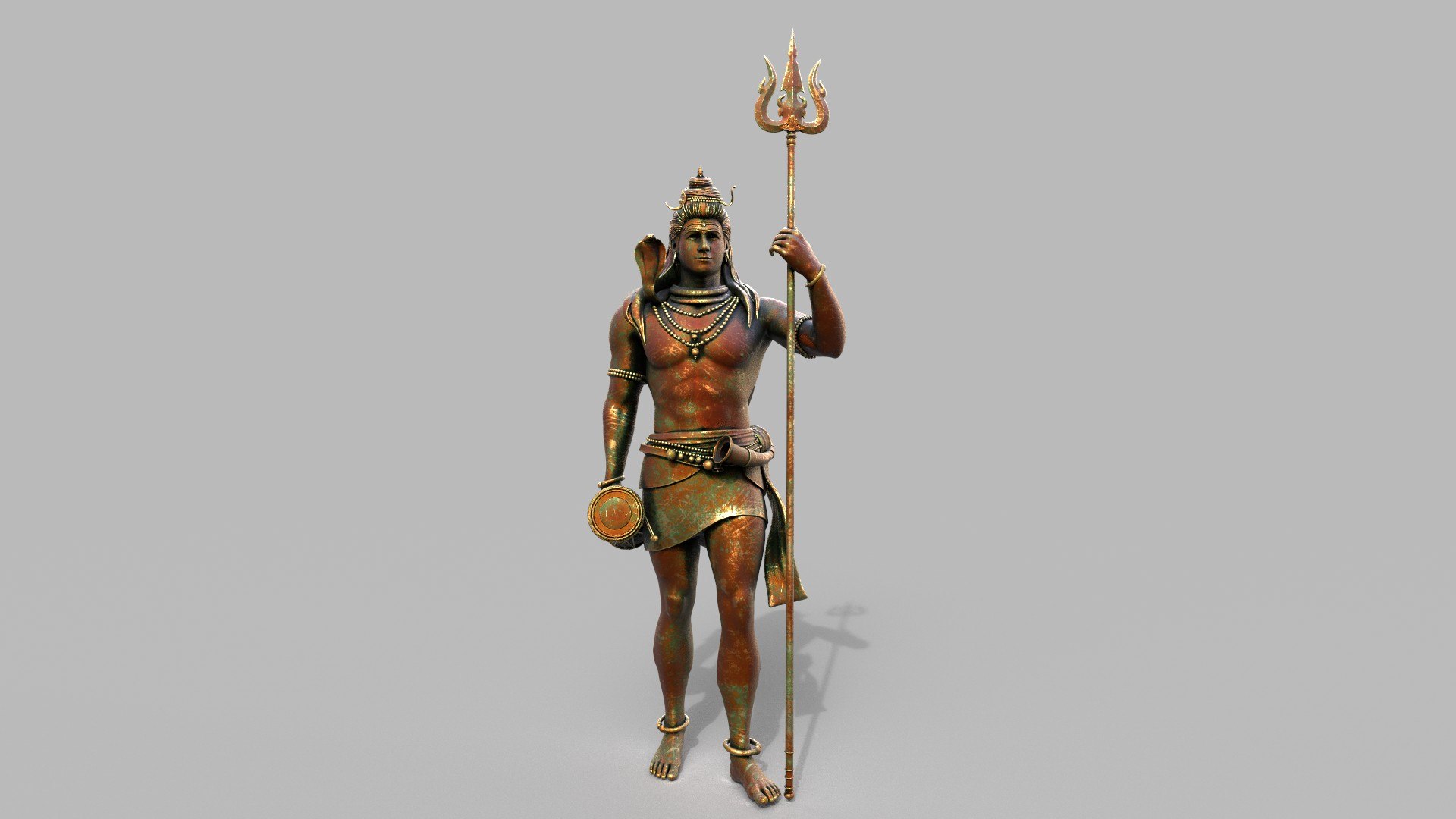 Lord Shiva Statute 3d Model 3D Model - TurboSquid 2292405