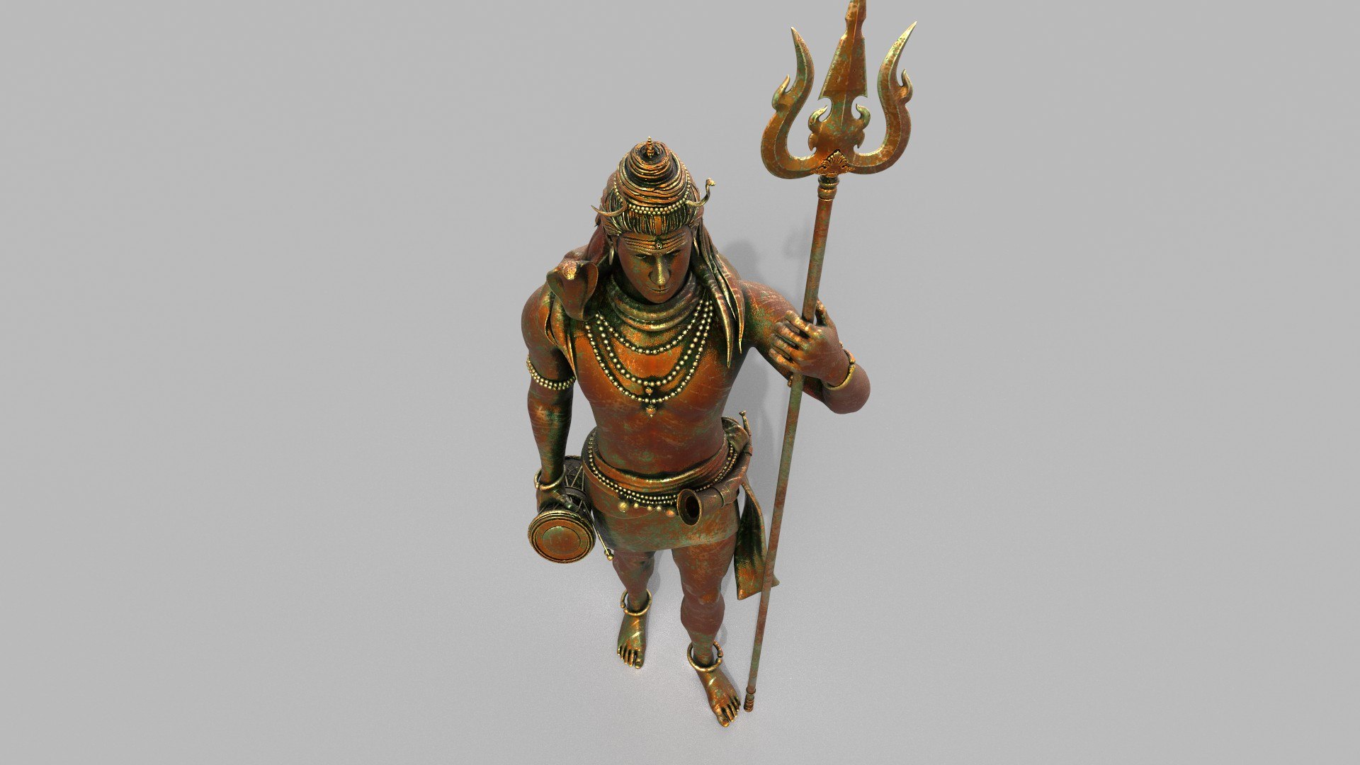 Lord Shiva Statute 3d Model 3D Model - TurboSquid 2292405