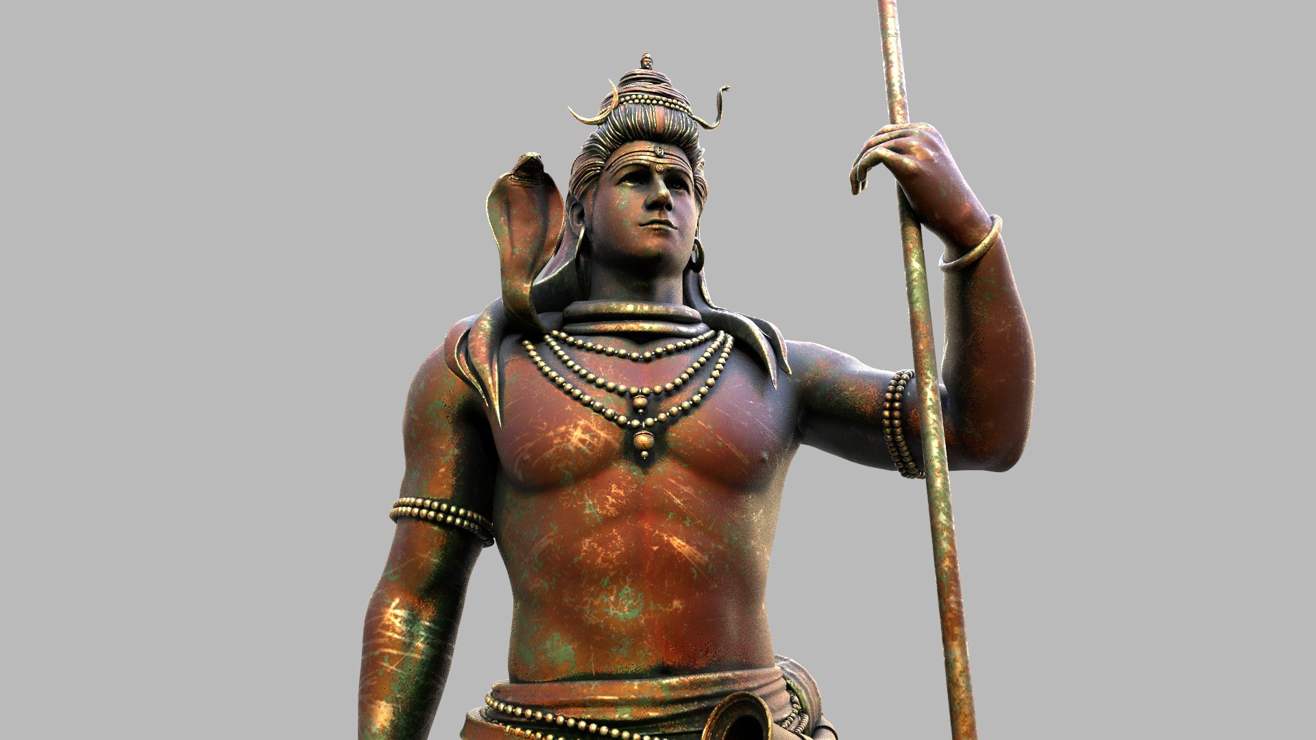 Lord Shiva Statute 3d Model 3D Model - TurboSquid 2292405