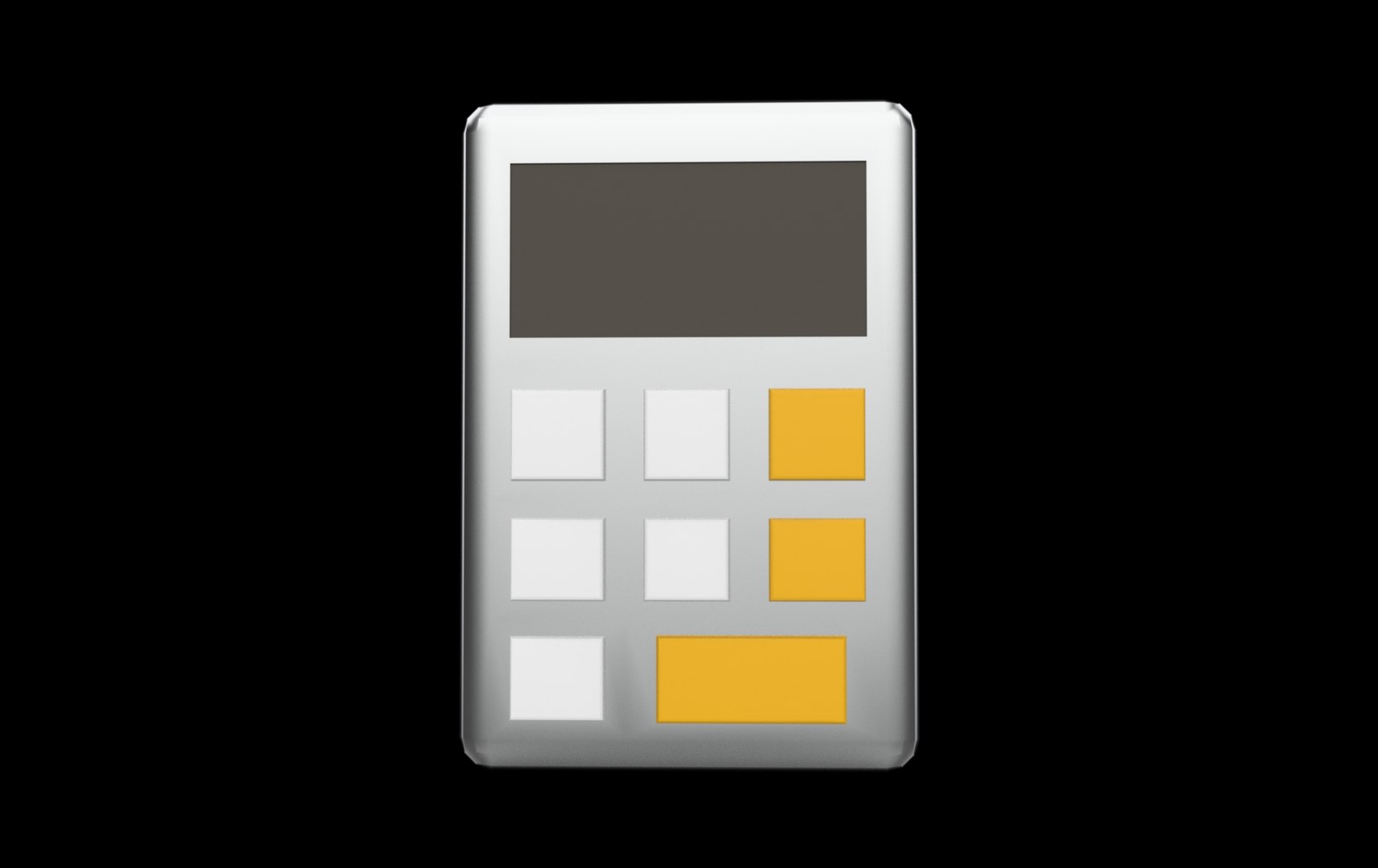 Calculator Low-poly 3D Model 3D Model - TurboSquid 2334363