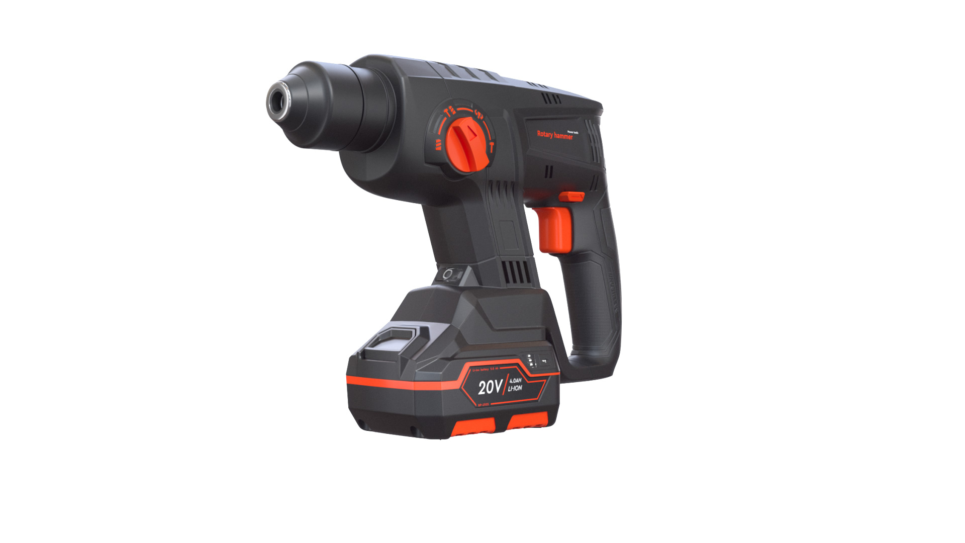 3D Rotary Hammer 2 Model - TurboSquid 2217660