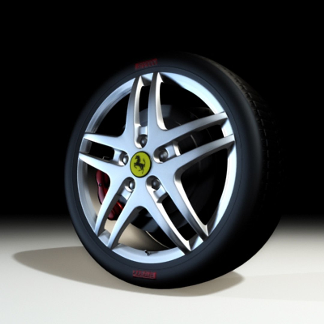 maya ferrari wheel tire