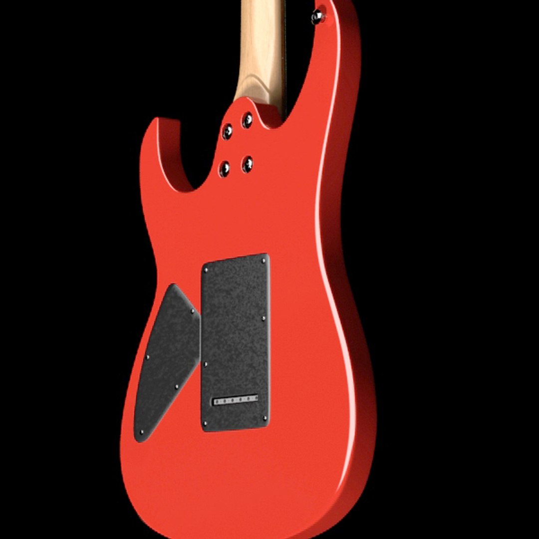 3d model electric guitar