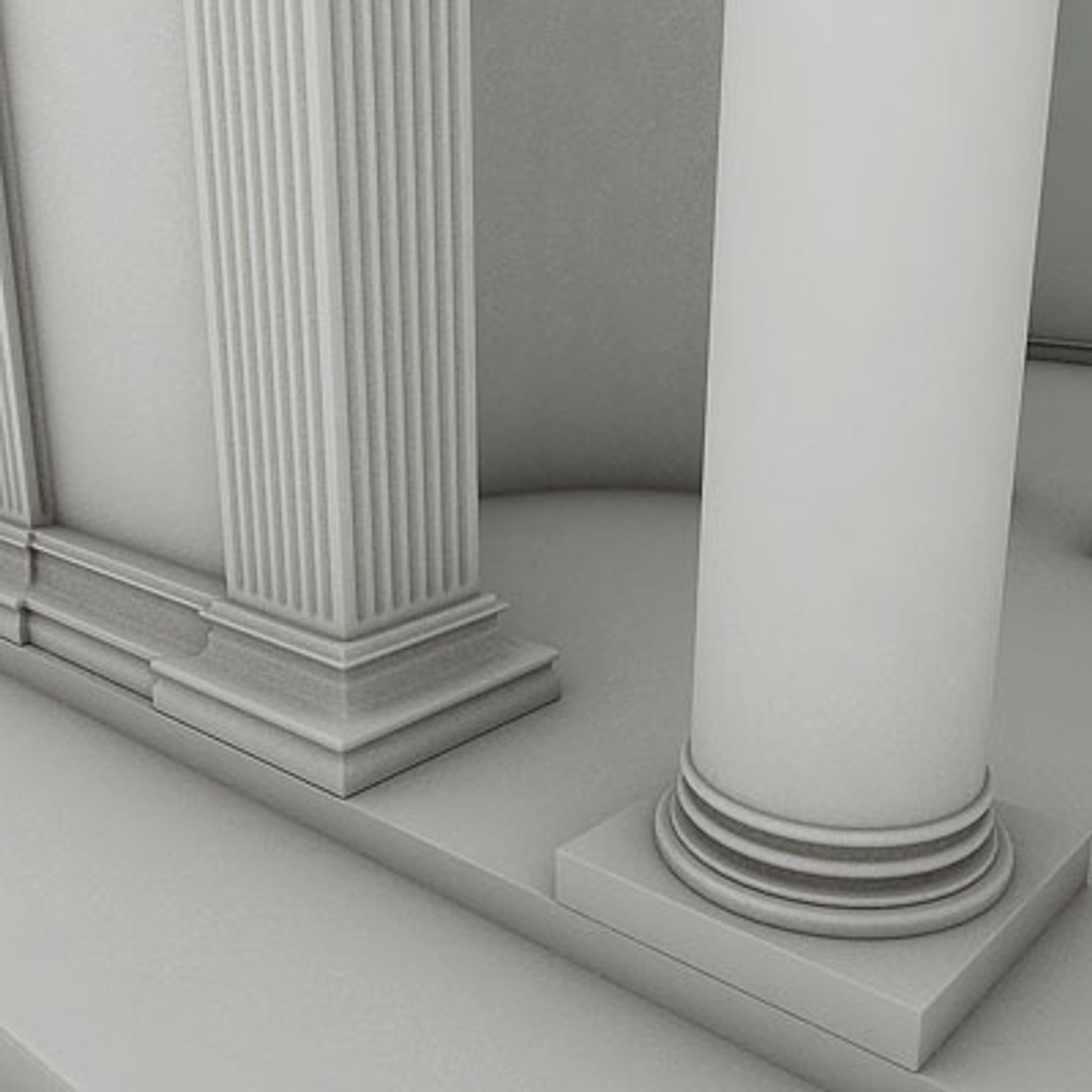 Pantheon Rome Famous 3d Model