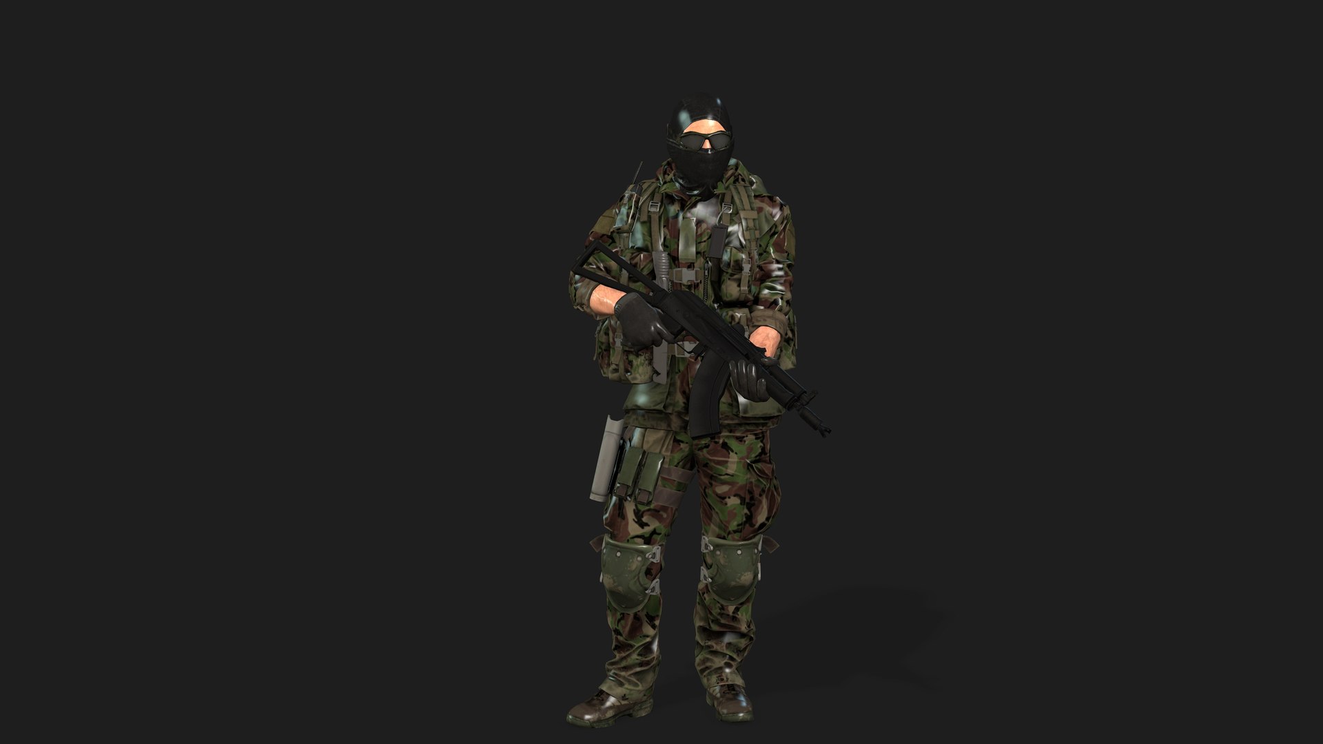 Soldier Military Animation File 3D - TurboSquid 1702015