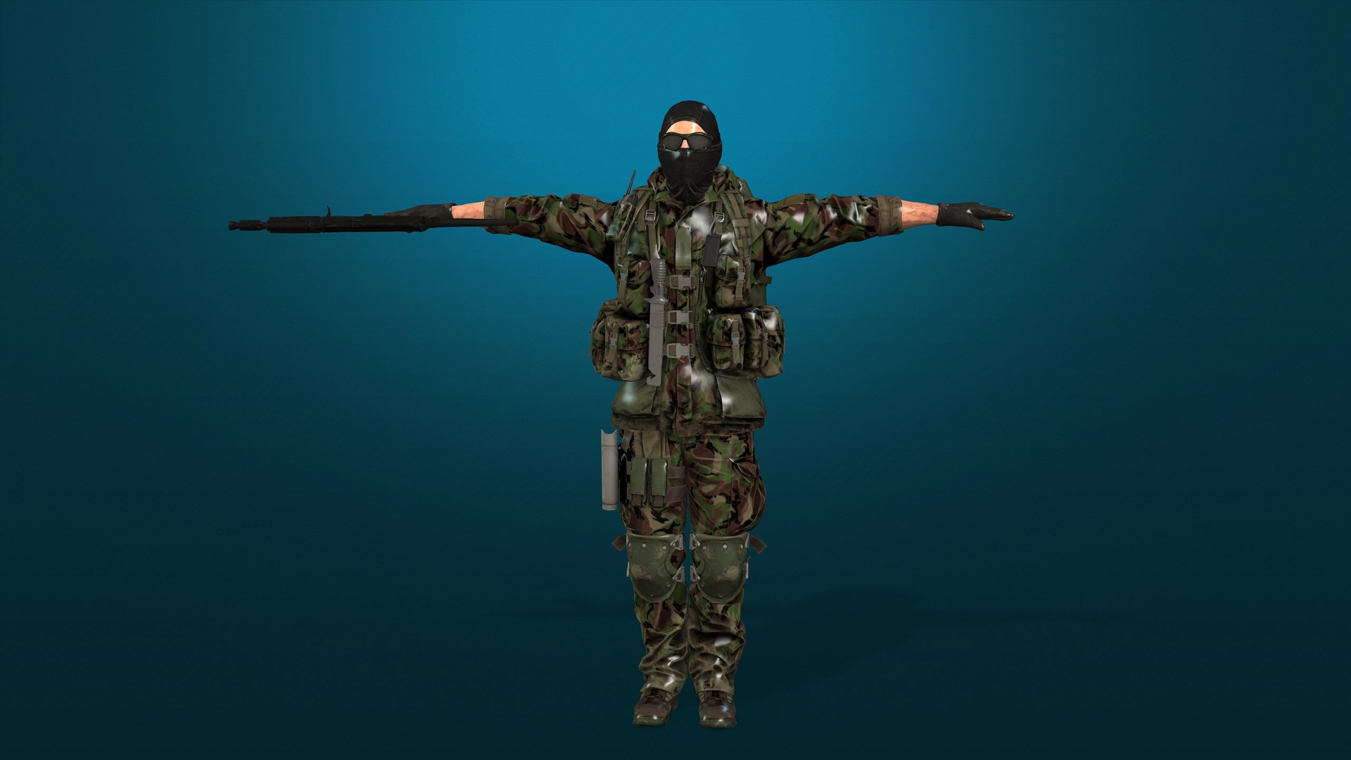 Soldier Military Animation File 3D - TurboSquid 1702015