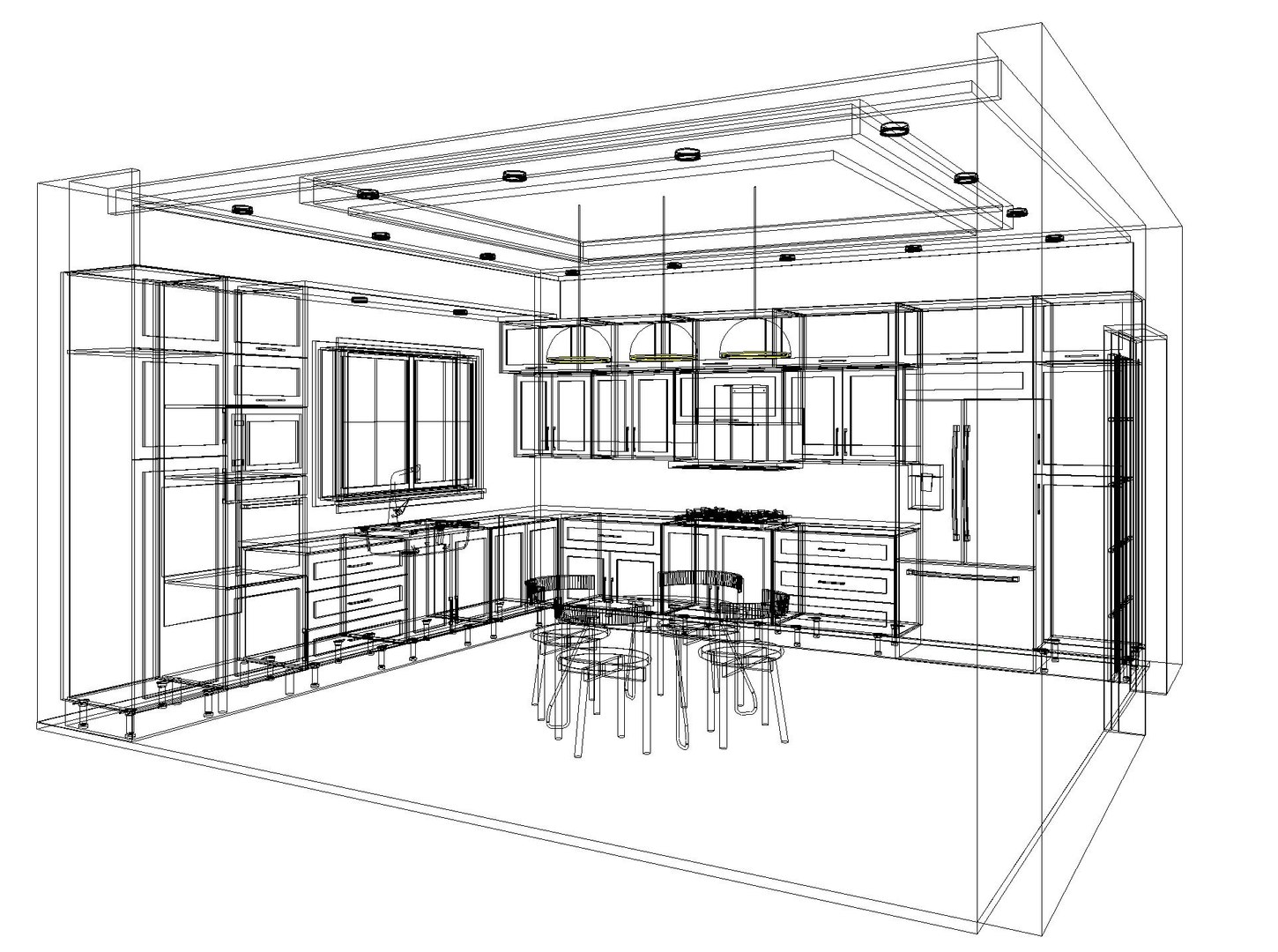 3D KITCHEN DESIGN - TurboSquid 2015778