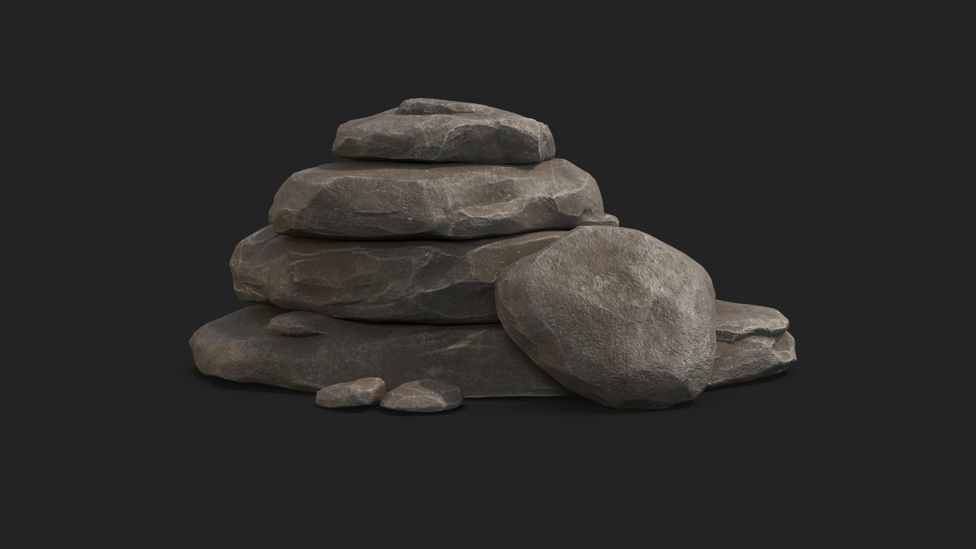 3D Rock V27 model - TurboSquid 1821949