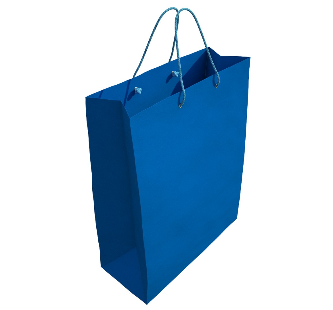 realistic paper bag max