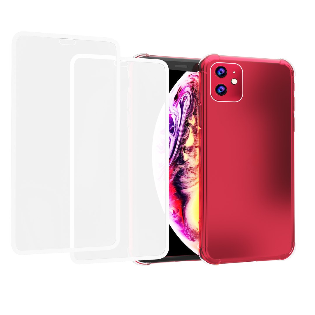 3D Model Iphone 11 Transparent Case - TurboSquid 1472677