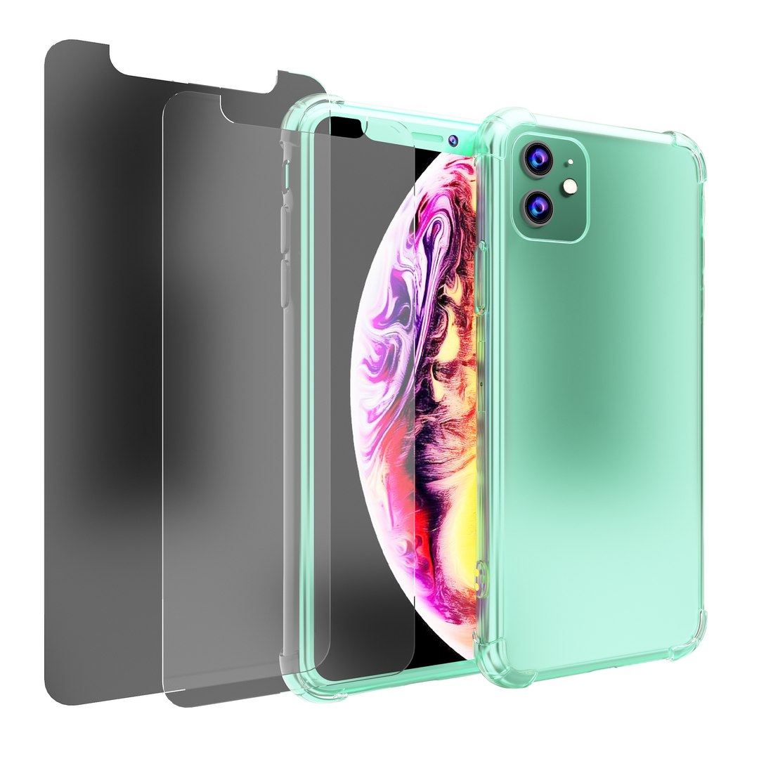 3D Model Iphone 11 Transparent Case - TurboSquid 1472677