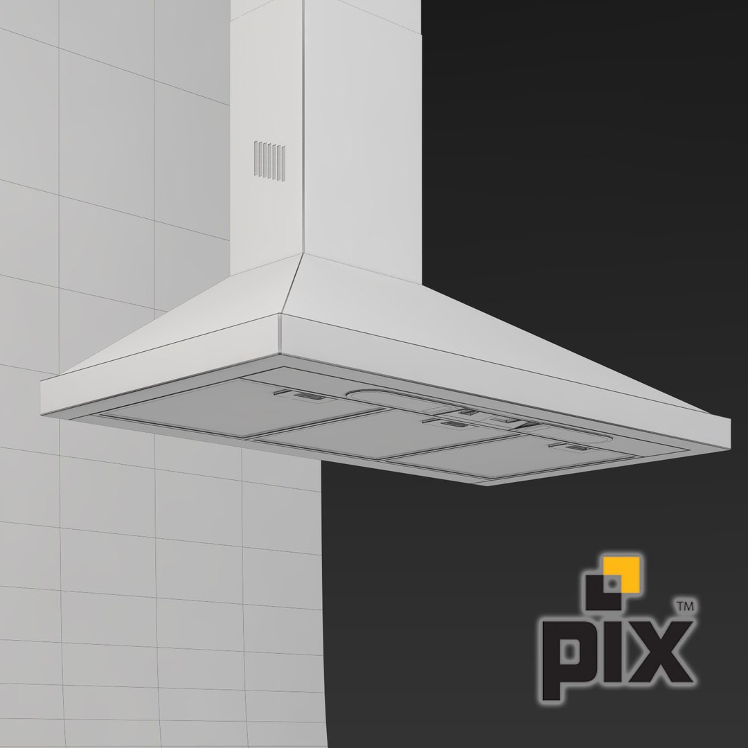 Smeg - Extractor Hood 3d 3ds