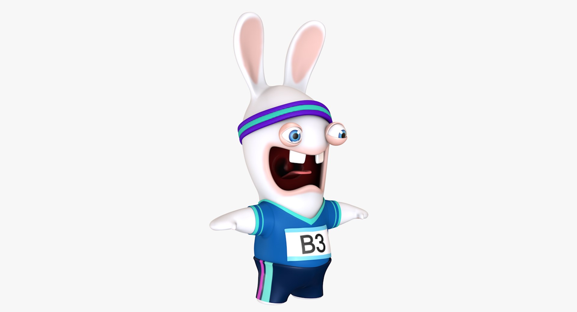 Raving Rabbids Crazy Lapins 3D Model - TurboSquid 1361963