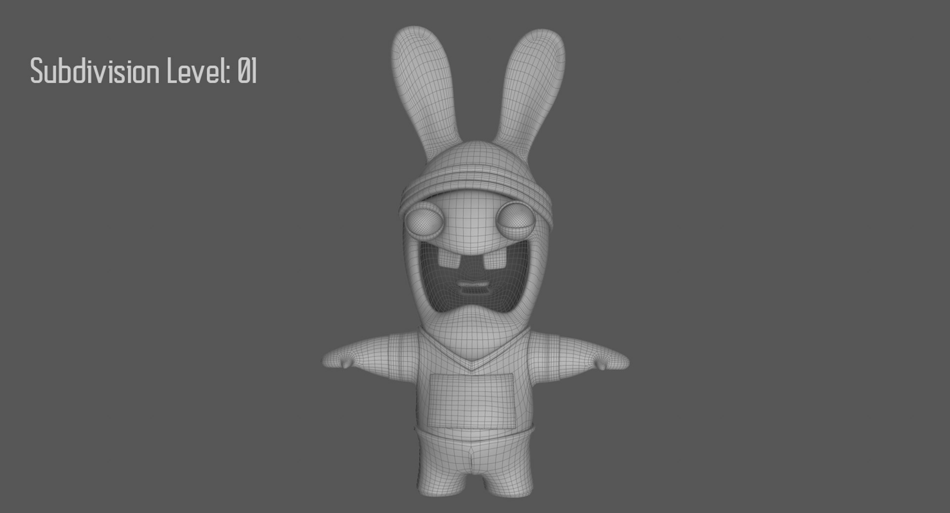 Raving Rabbids Crazy Lapins 3D Model - TurboSquid 1361963