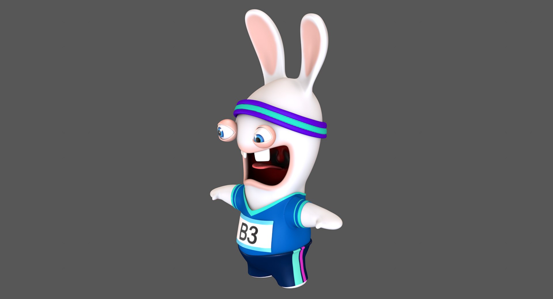 Raving Rabbids Crazy Lapins 3D Model - TurboSquid 1361963