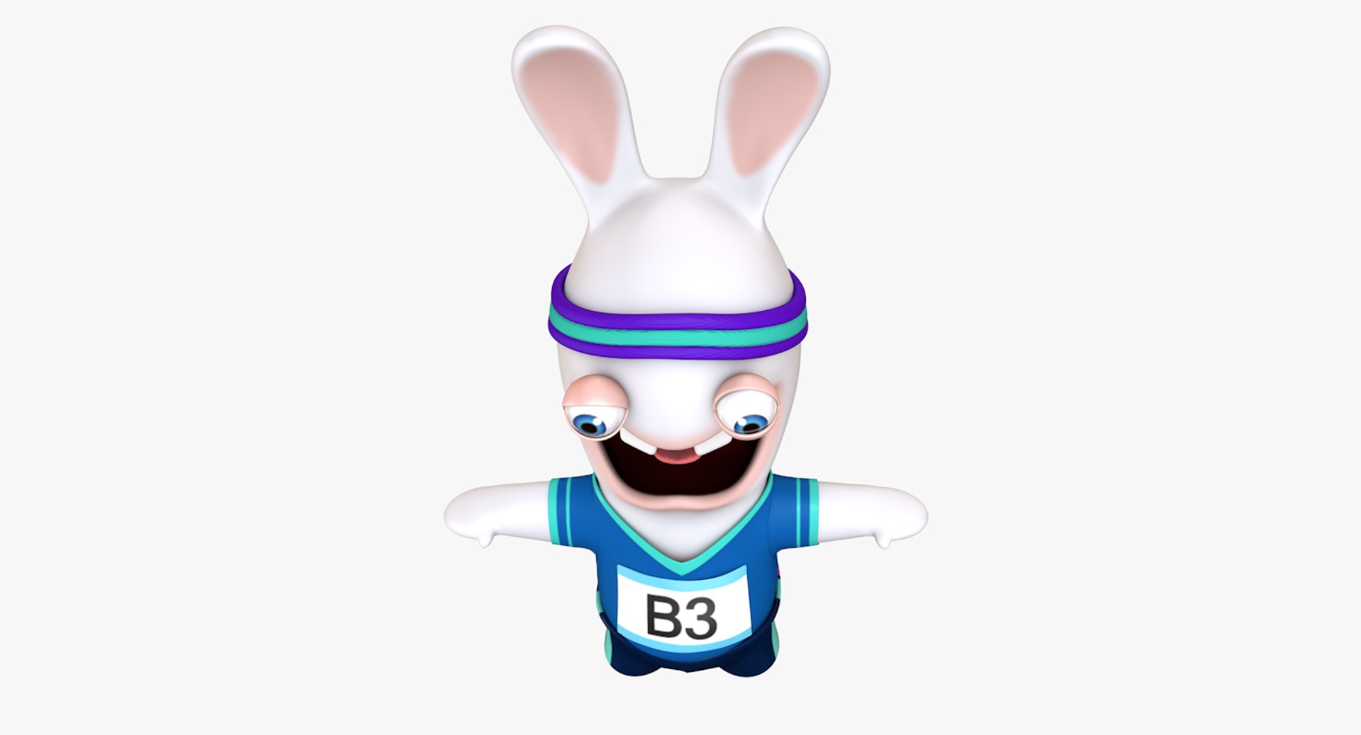 Raving Rabbids Crazy Lapins 3D Model - TurboSquid 1361963