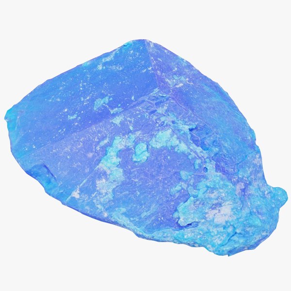 modelo 3d Cristal de sal azul 02 remasterizado - TurboSquid 2362526