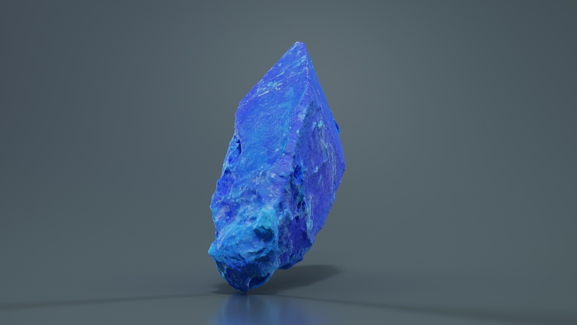 3D Blue Salt Crystal 02 Remastered Model - TurboSquid 2362526