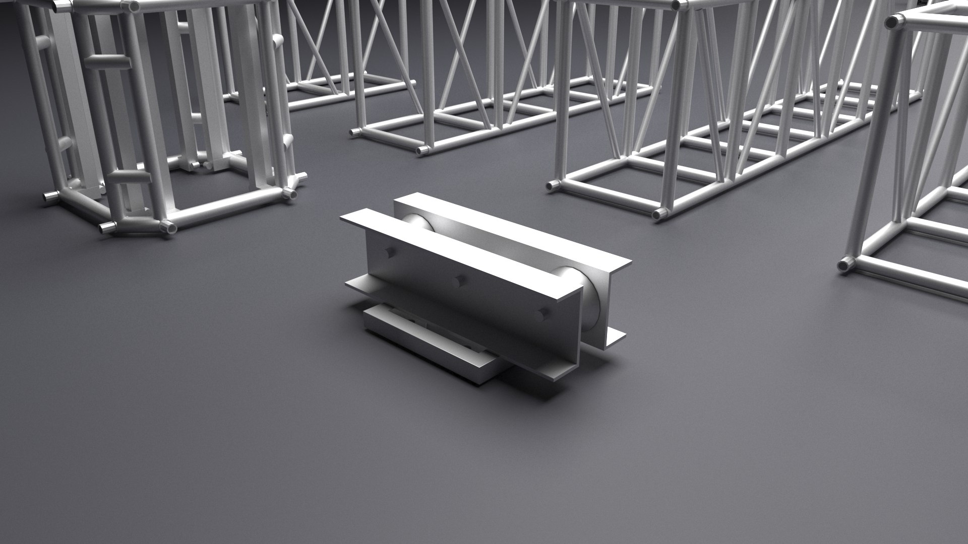 3D Spigot Heavy Truss 760x520 Set - TurboSquid 2251076