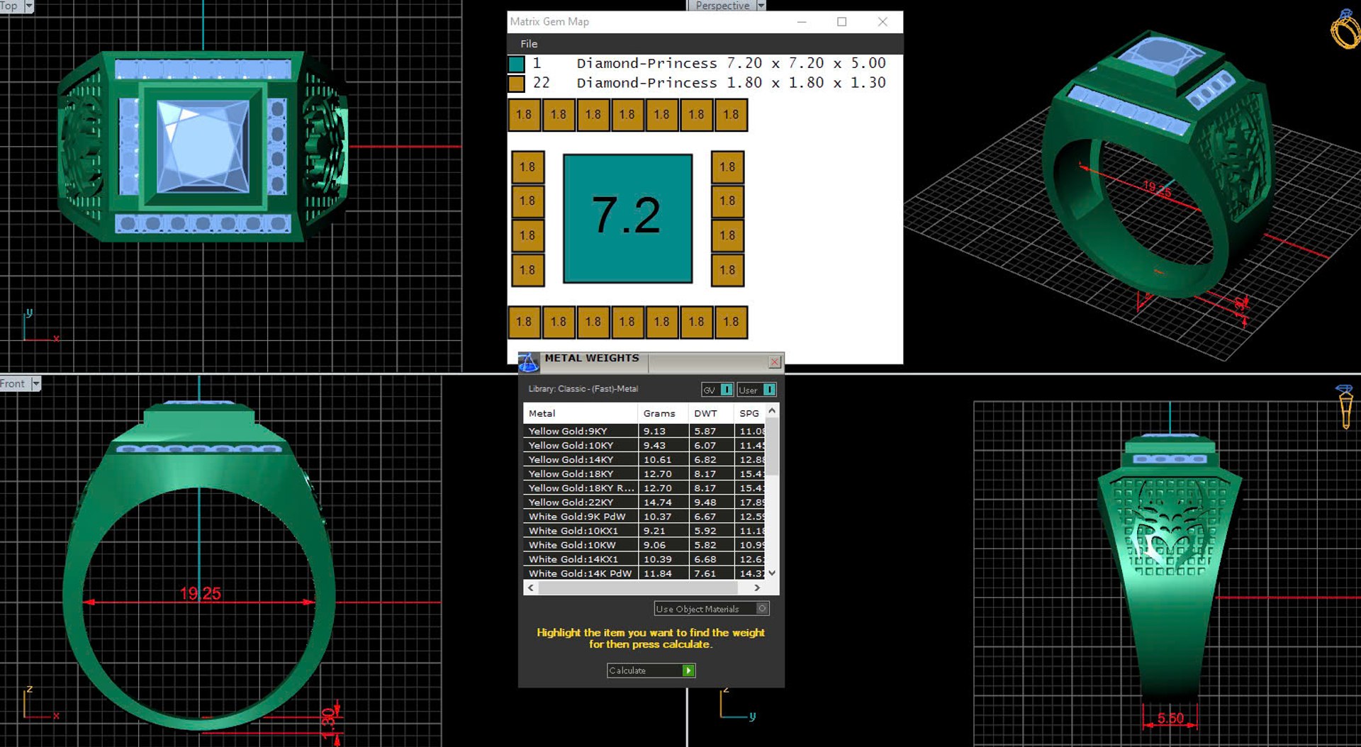Men Ring 274 3D Model - TurboSquid 2329603