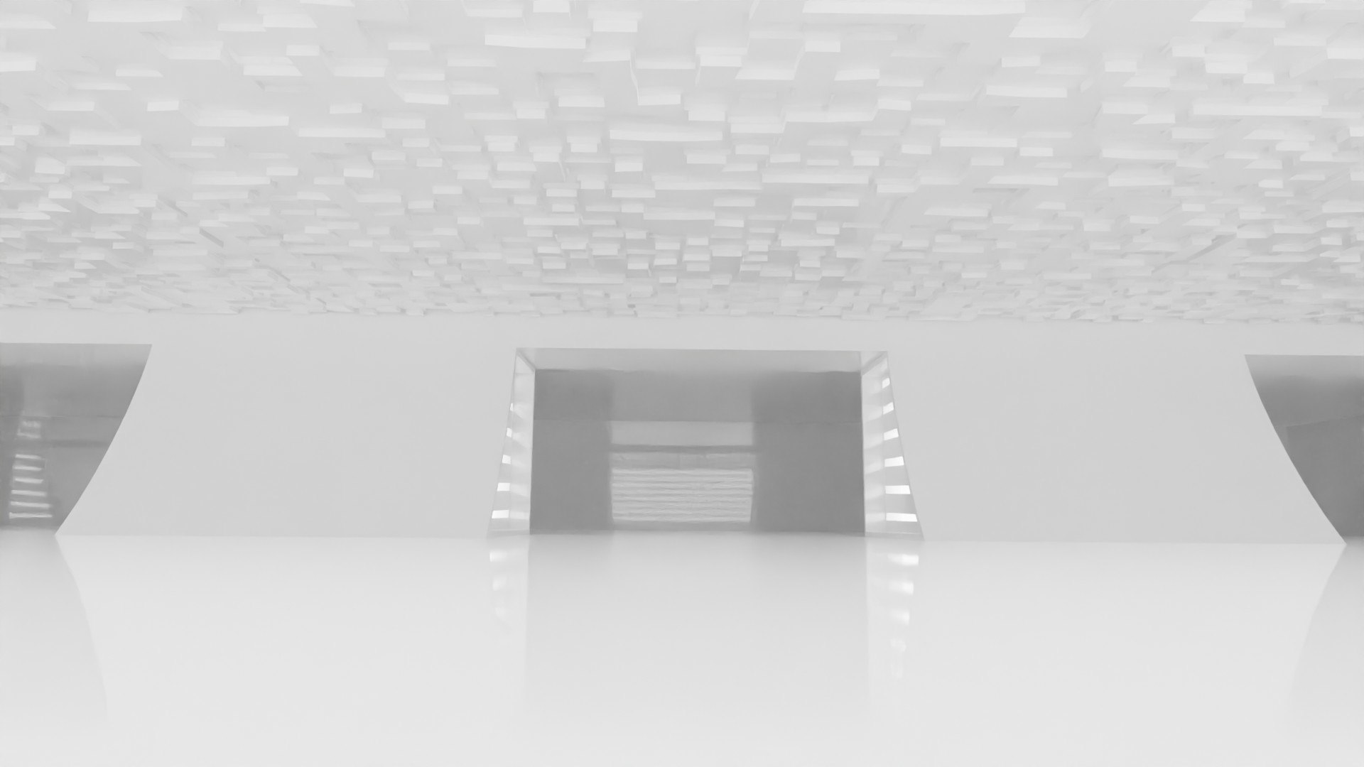 3D Concept Space Interior Empty Room 5 Model - TurboSquid 2103148