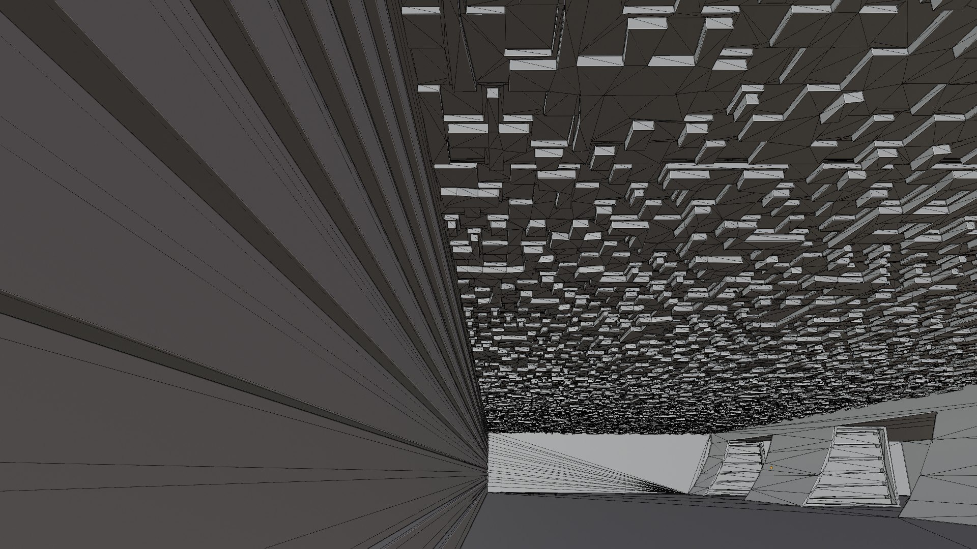 3D Concept Space Interior Empty Room 5 Model - TurboSquid 2103148