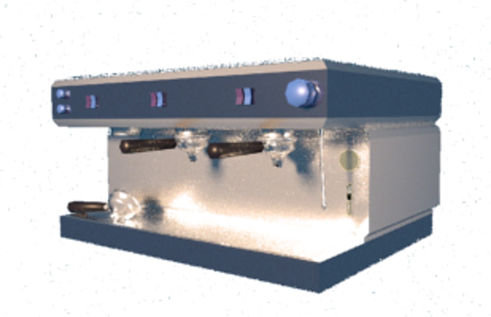 3d Model Bar S Coffee Machine