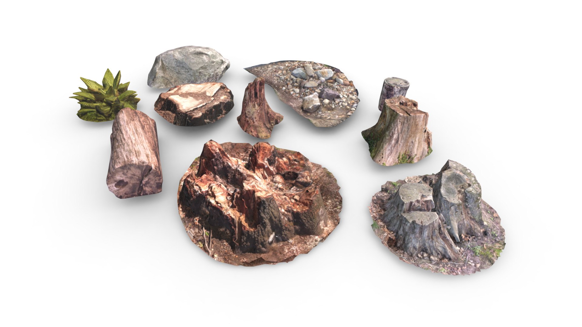 Environment Asset Pack Model - TurboSquid 1729766