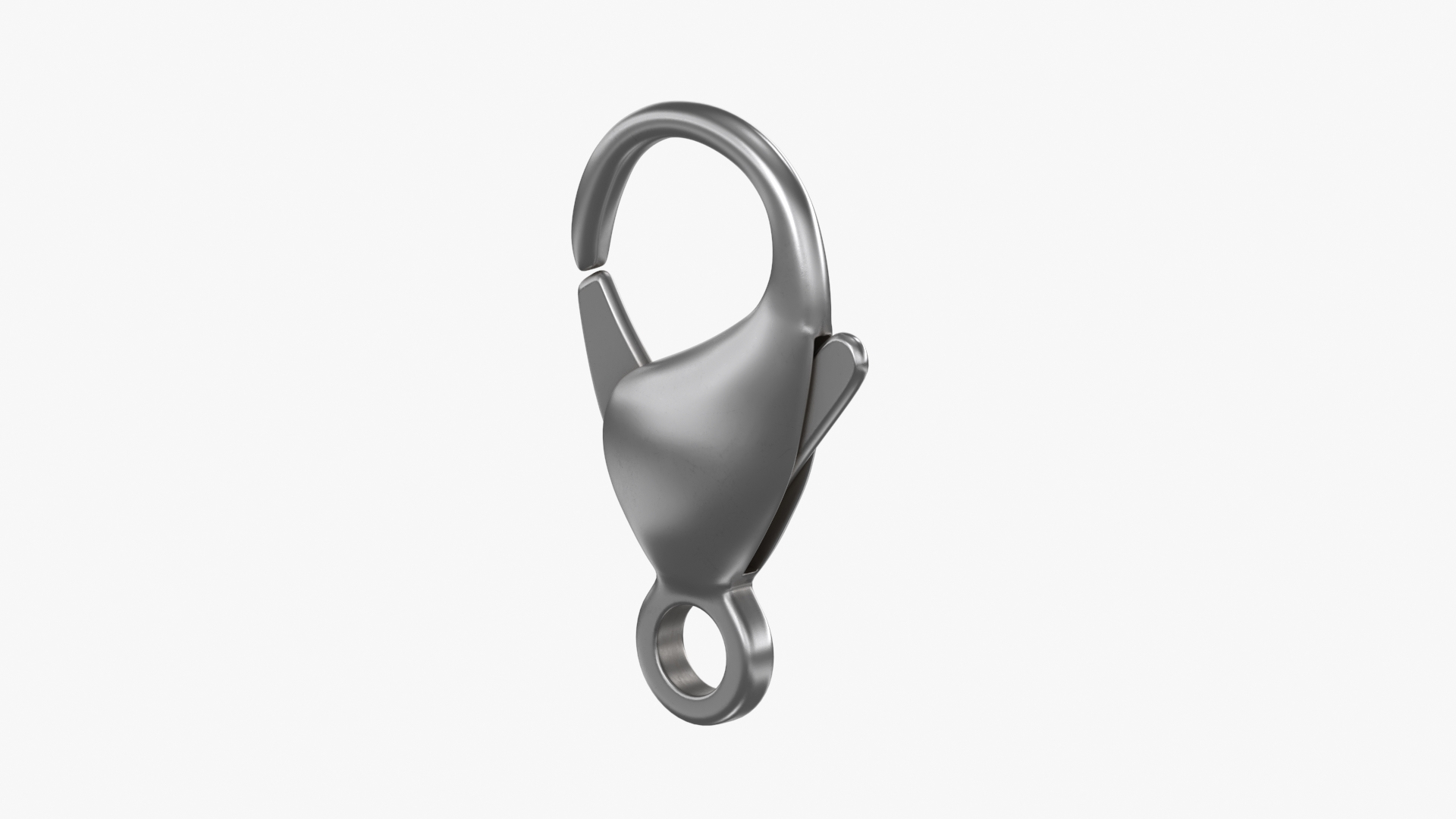 3D Model Lobster Claw Clasps Silver - TurboSquid 2415877