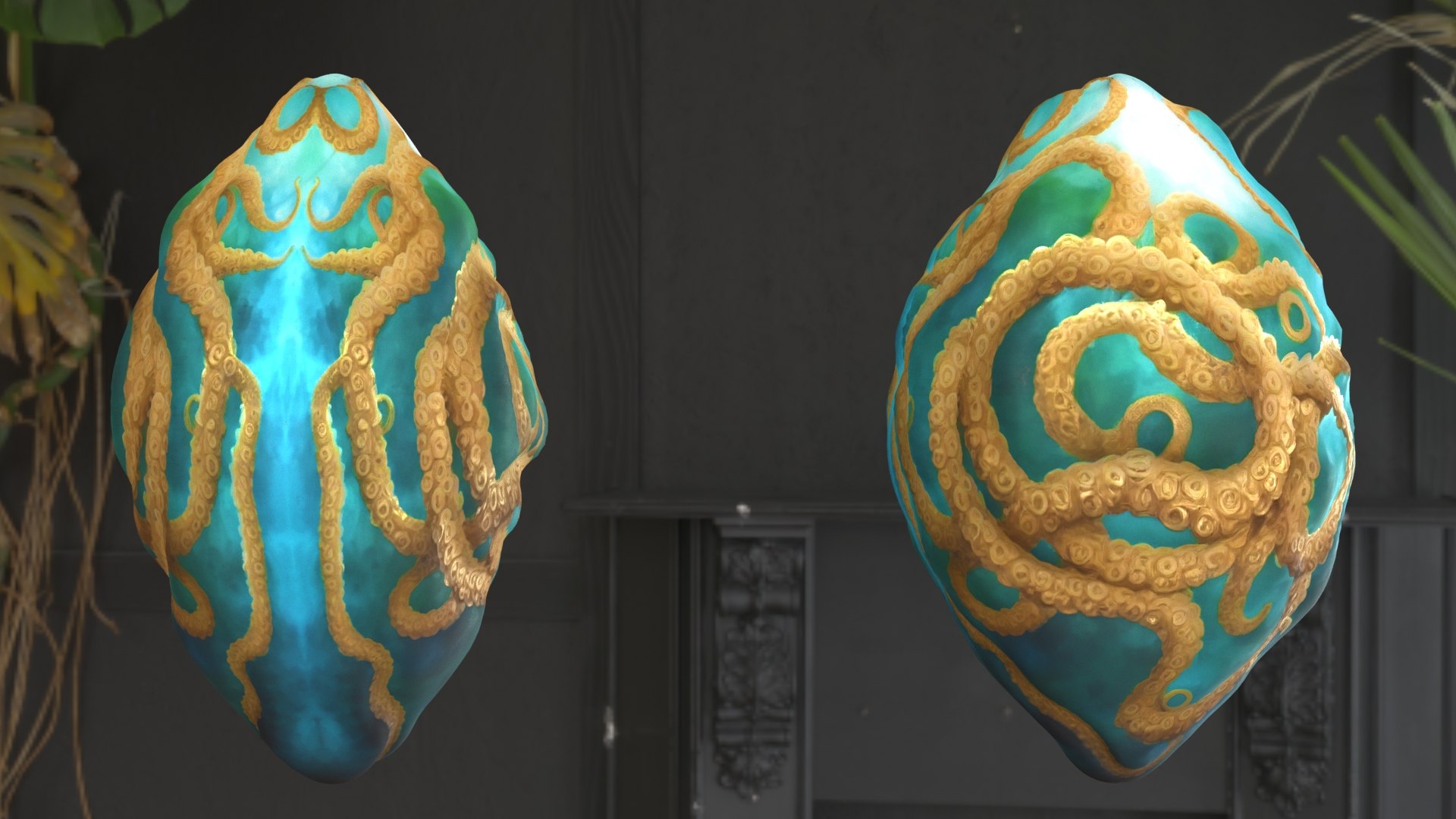 3D Model Ocean Kraken Egg - TurboSquid 1989424