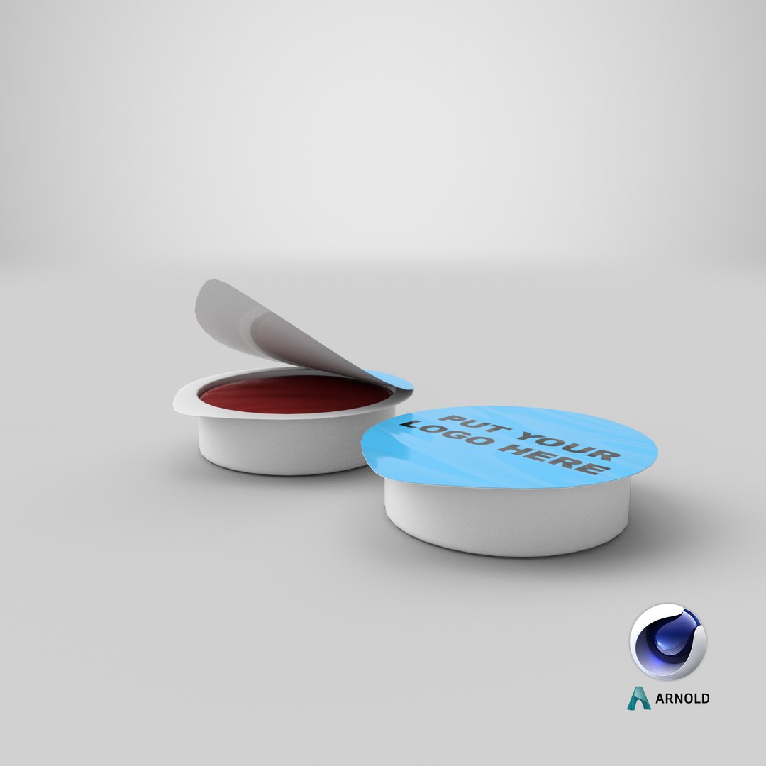 3D Jam Mini Portions Editable Model - TurboSquid 1663327