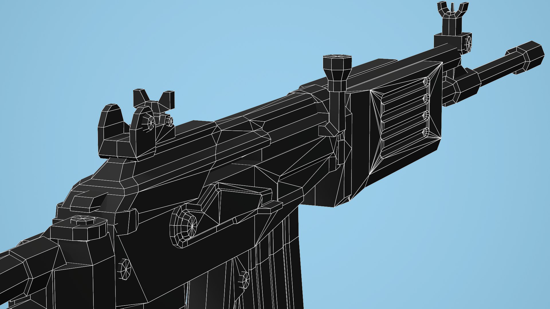 Stylized Galil ARM Rifle Low Poly Mobile Ready 3D Model - TurboSquid ...