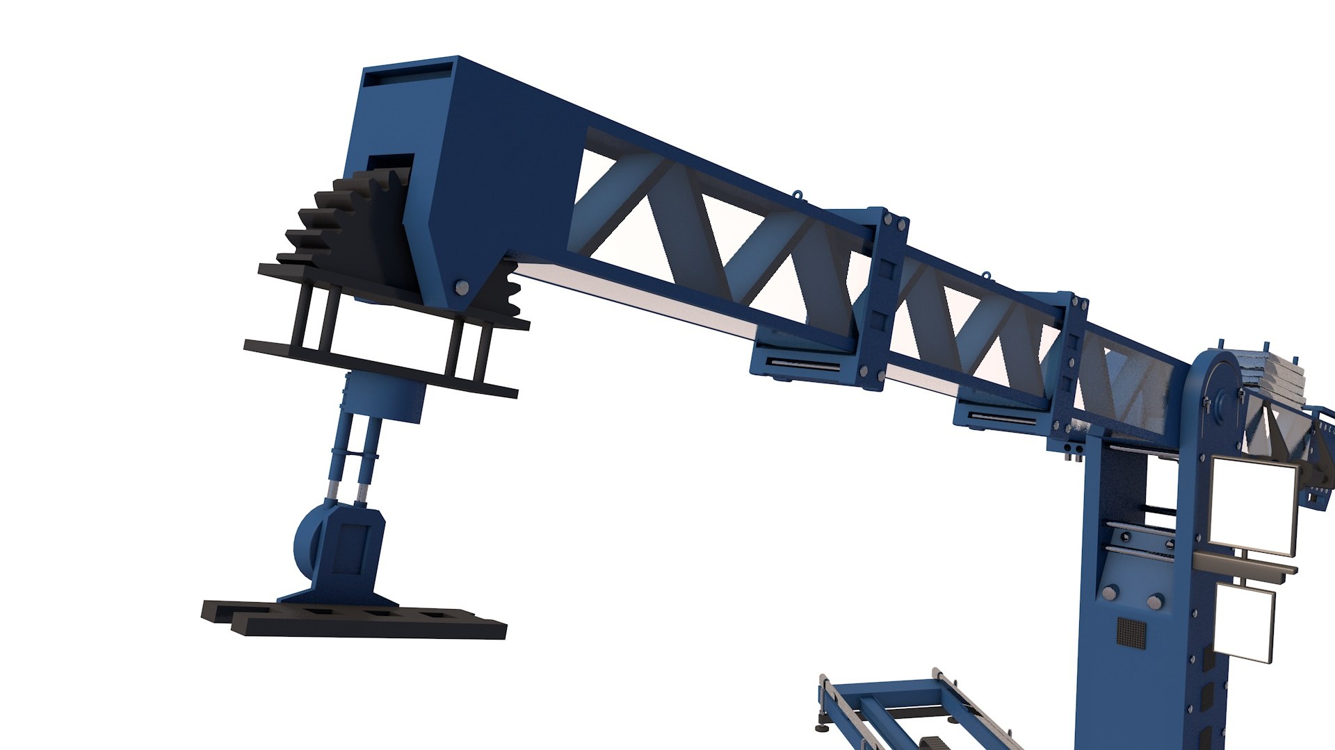 Technodolly Camera Crane 3D Model - TurboSquid 1728857