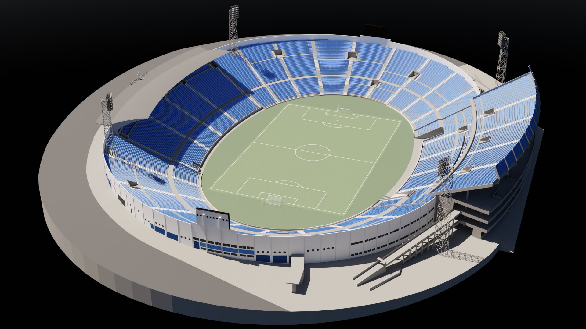 Estadio Das Antas 1998 3D - TurboSquid 2219903