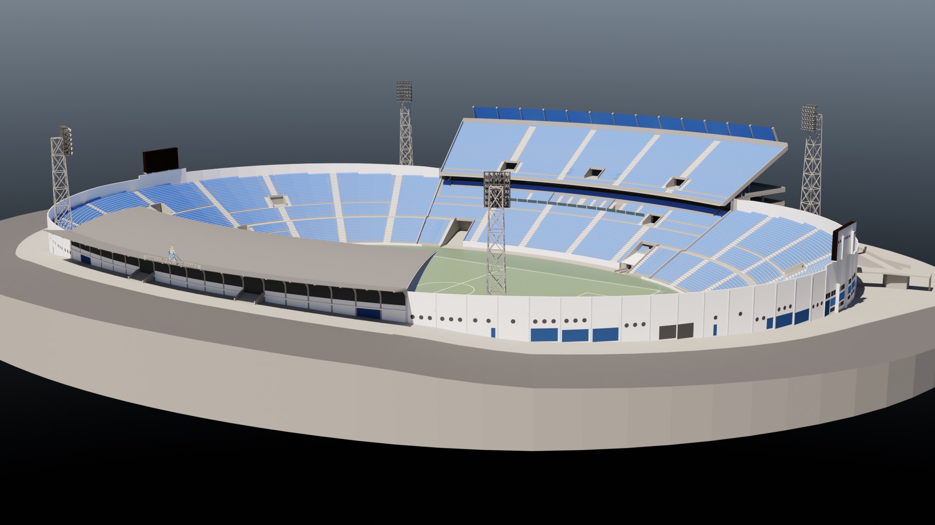 Estadio Das Antas 1998 3D - TurboSquid 2219903