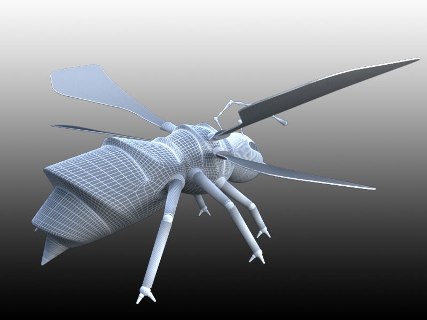 robot insect 3d model