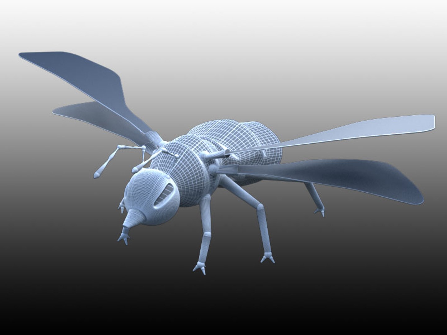 robot insect 3d model